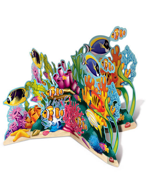 3D Coral Reef Stand Up Prop