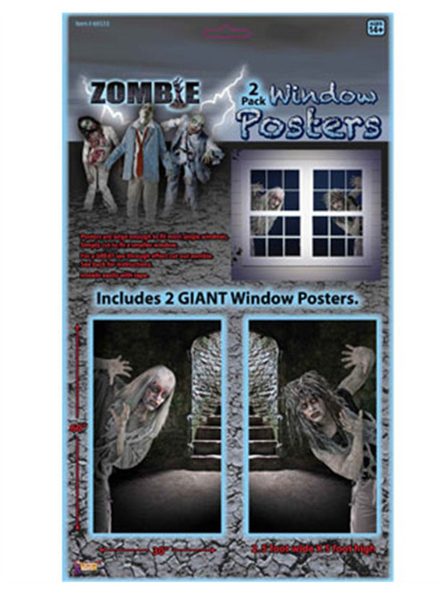 Zombie Window Poster