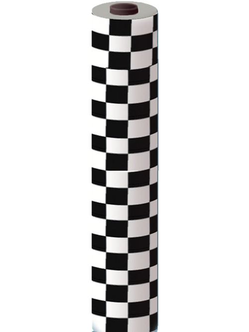 Checkered Plastic Roll Table Cover
