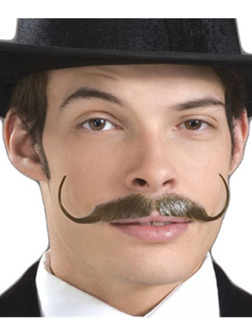 Brown Snidely Moustache