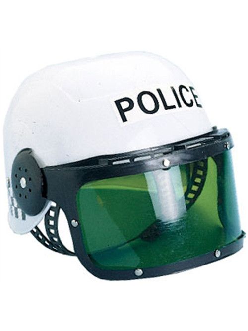 Kids Costume Police Motorcycle Cop Helmet & Visor