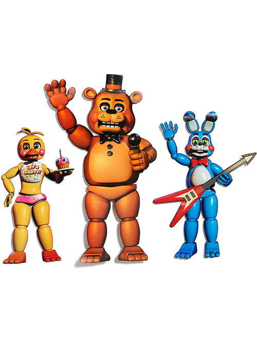 Set Of 3 Five Nights At Freddy's Characters