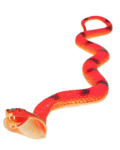 26 Inch Red King Cobra Snake