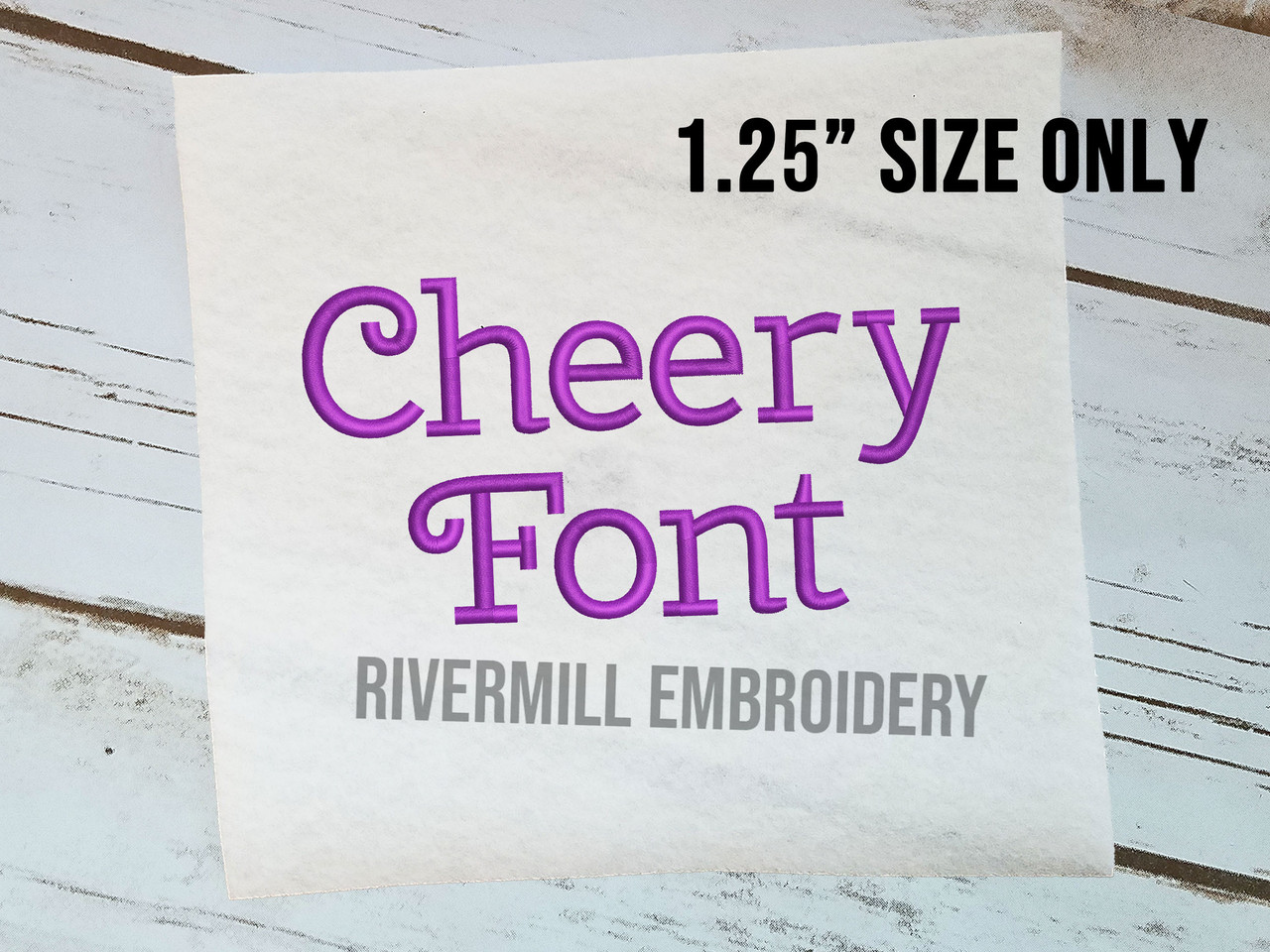 Embroidery Fonts - Page 1 - Rivermill Embroidery