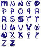 Walt Disney Machine Embroidery Font - Rivermill Embroidery