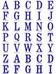 Boys Stacked Monogram Machine Embroidery Font - Rivermill Embroidery