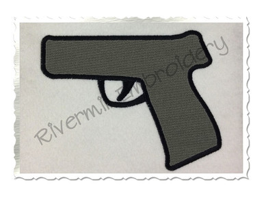 Applique Gun Machine Embroidery Design - Rivermill Embroidery