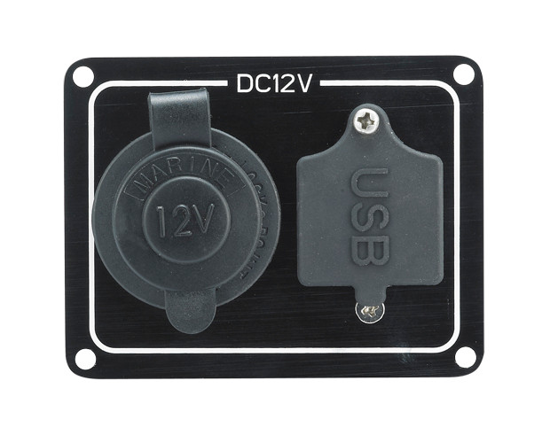 Weatherproof Panel with USB Port