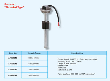 Fastened "Screw Type"