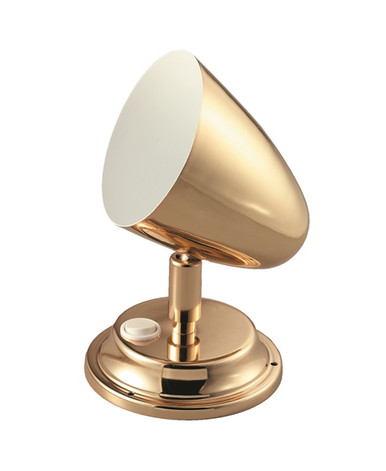 Gold-Plated Brass Reading Light