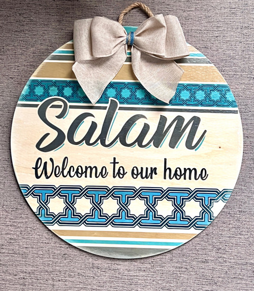 Wreath Salam blue - Eidway Store