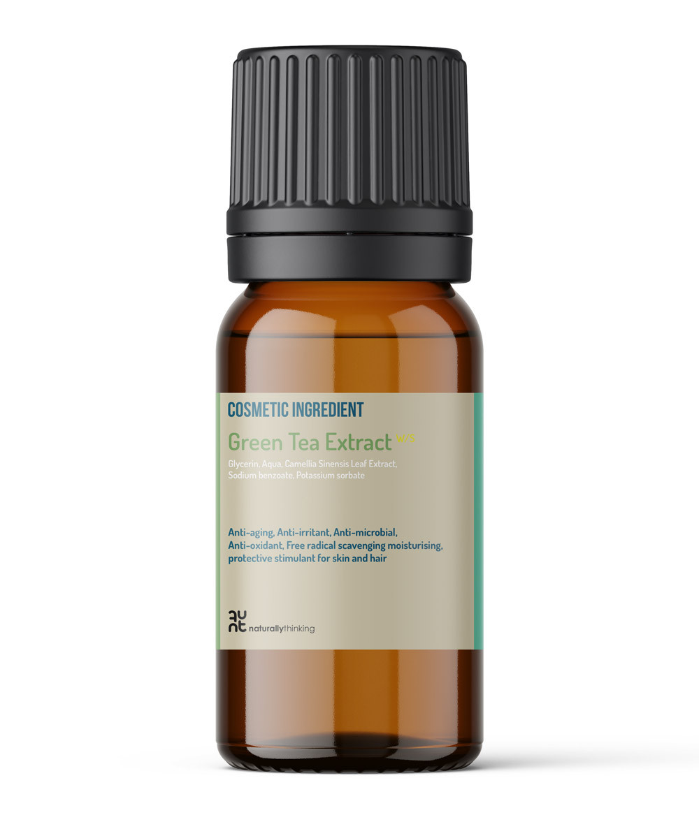 Green Tea Extract for Cosmetic use - Naturallythinking