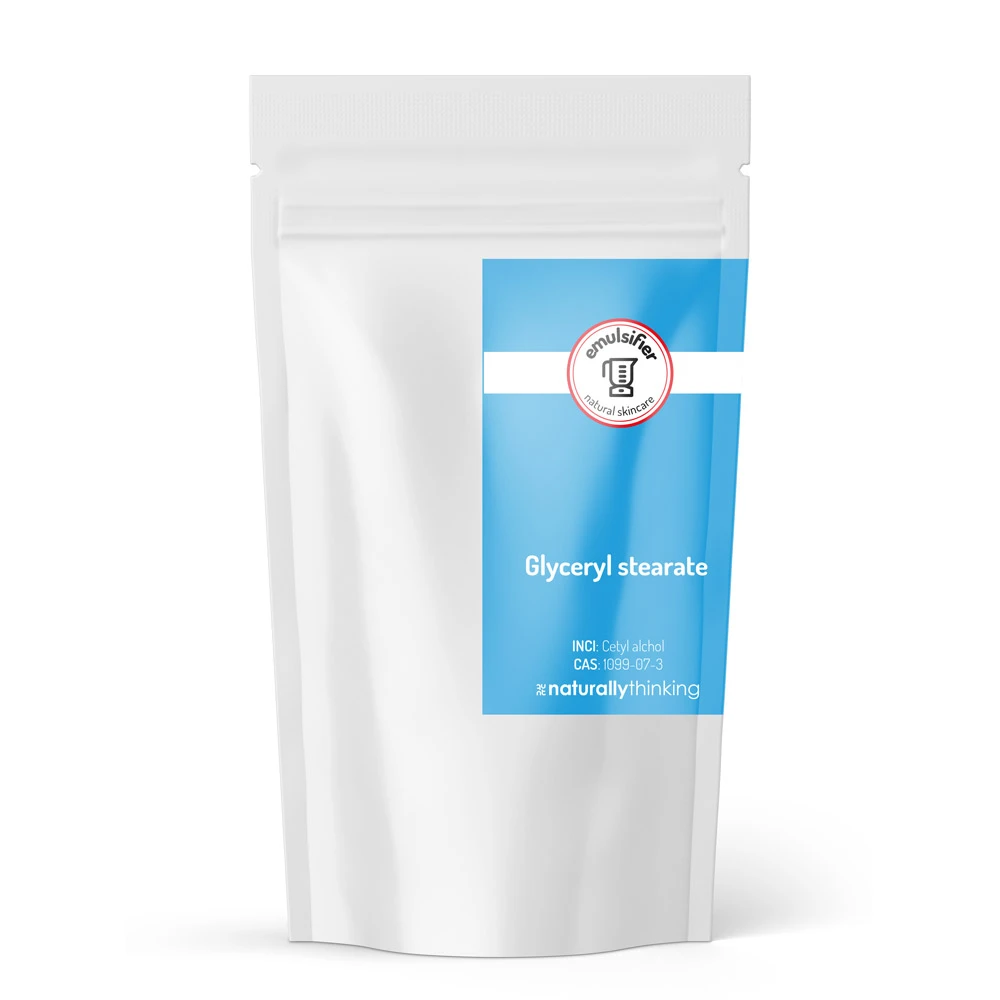 Glyceryl stearate emulsifier and viscosity adjustment with natural ...