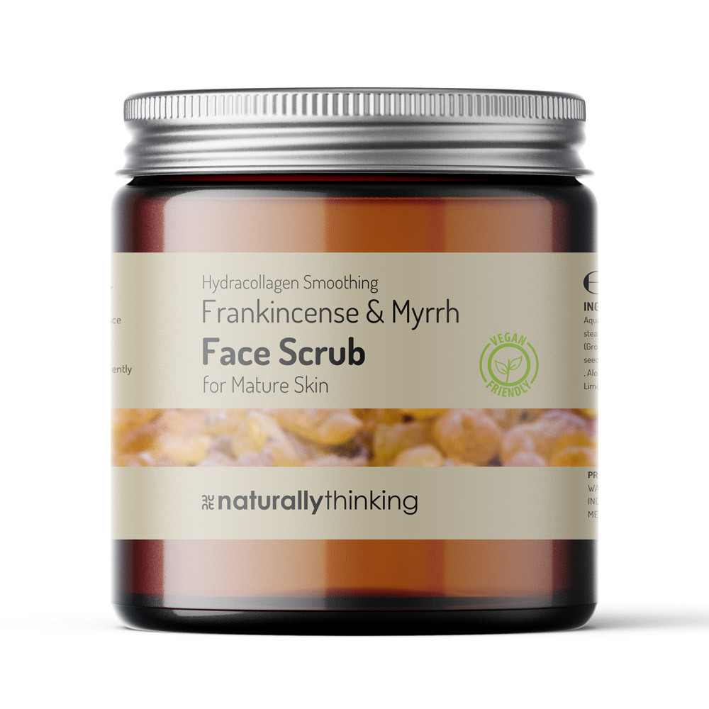 Frankincense & Myrrh Facial Exfoliate for mature skin