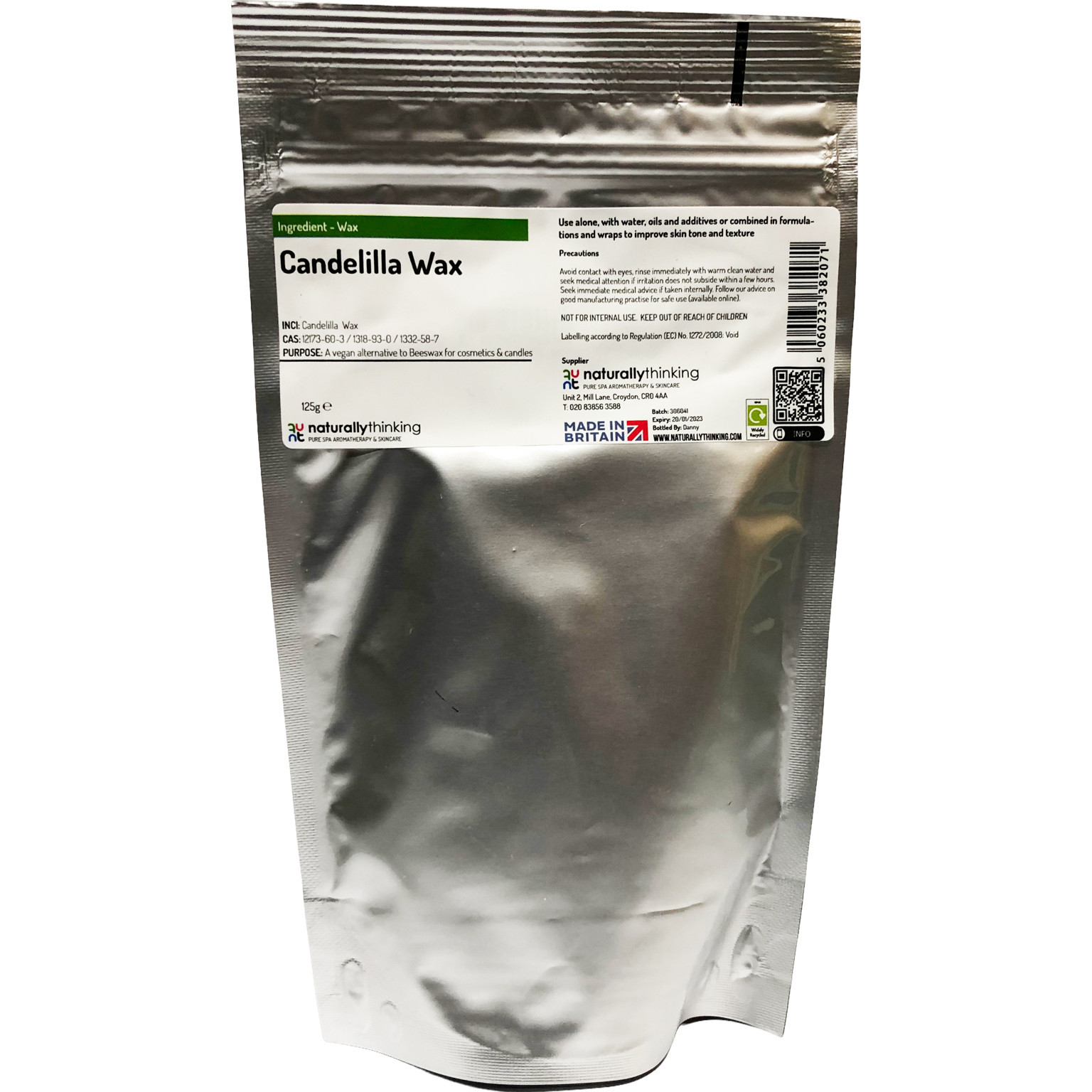 Candelilla Wax for skincare and cosemtic use