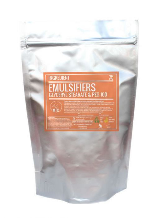 Glyceryl stearate & Peg 100 emulsifier and viscosity adjustment with ...