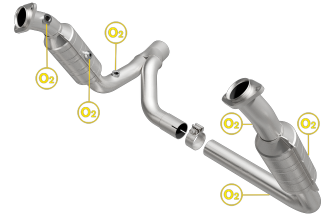 Magnaflow 52451 | DODGE RAM 1500 | 5.7L Exc. Mega Cab | Catalytic ...