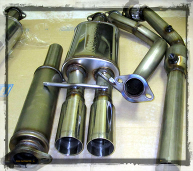 VW 2.5 inch Turbo Back MKIV GTI