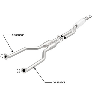 Magnaflow 51315 | LEXUS GS350 | 3.5L | RWD | Catalytic Converter-Direct ...