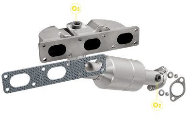 Magnaflow 452297 | BMW 525I/530I | 2.5L/3L | Front | Catalytic ...