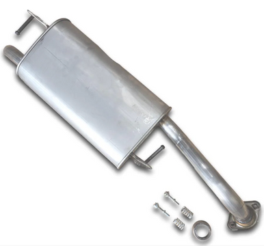 2009-2013 Toyota Corolla Stainless Steel Rear Muffler Assembly