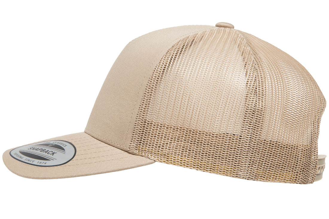 Yupoong 6506 Adult 5-Panel Retro Trucker Cap - BlankClothing.ca