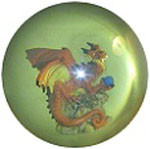 LaneHawk Orange Dragon Bowling Ball - 123Bowl