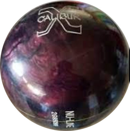 Nu-Line X-Calibur Purple Bowling Ball - 123Bowl