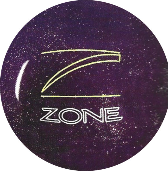Brunswick Purple SparkleTarget Zone Bowling Ball - 123Bowl