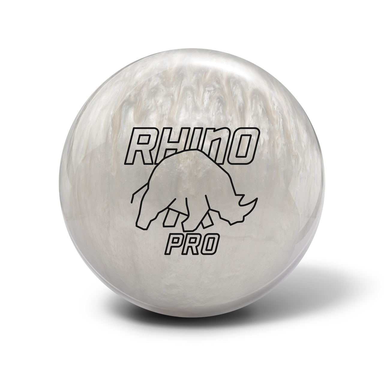 Brunswick Ivory Rhino Pro Bowling Ball - 123Bowl