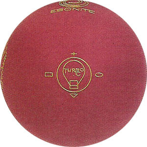 Ebonite Red Turbo C Urethane Bowling Ball - 123Bowl