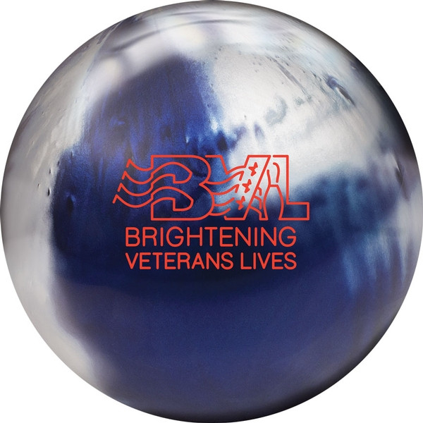 Brunswick BVL Johnny Petraglia Blue/Platinum Bowling Ball - 123Bowl