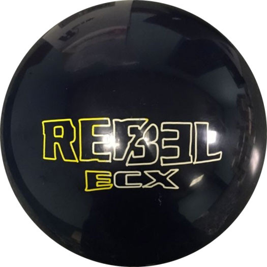 Revolution Rebel ECX Black Bowling Ball - 123Bowl
