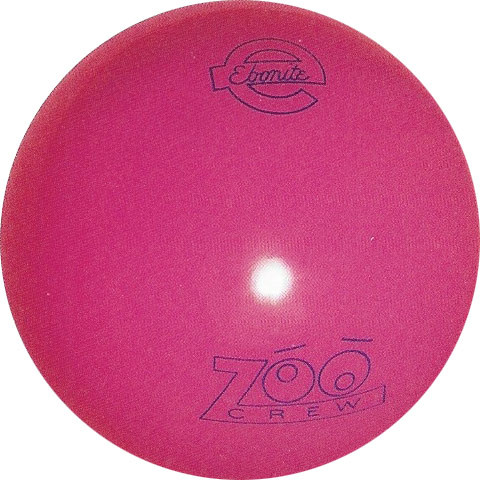 Ebonite Neon Pink Zoo Crew Bowling Ball - 123Bowl