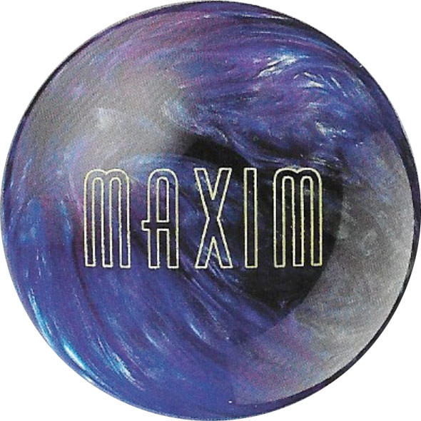 Ebonite Maxim Peek A Boo Blue Bowling Ball - 123Bowl
