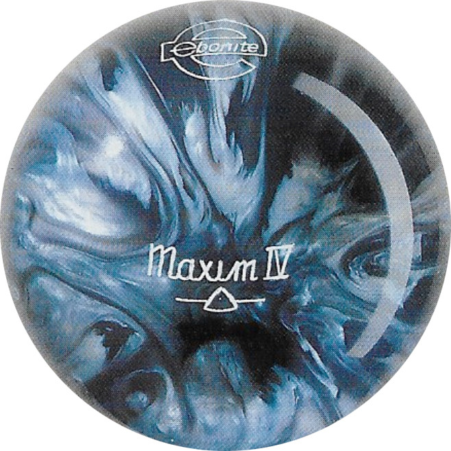 Ebonite Maxim IV Grey / Pearl Bowling Ball - 123Bowl