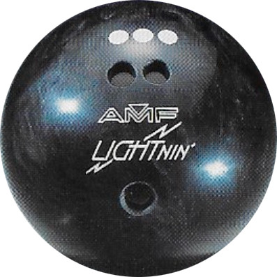 AMF Charcoal Lightnin Bowling Ball - 123Bowl