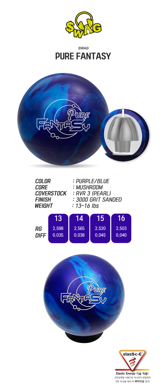Lord Field Swag Pure Fantasy Bowling Ball - 123Bowl