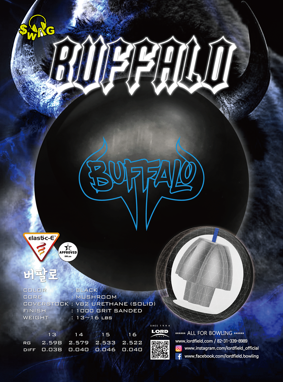 Lord Field Swag Buffalo Bowling Ball - 123Bowl
