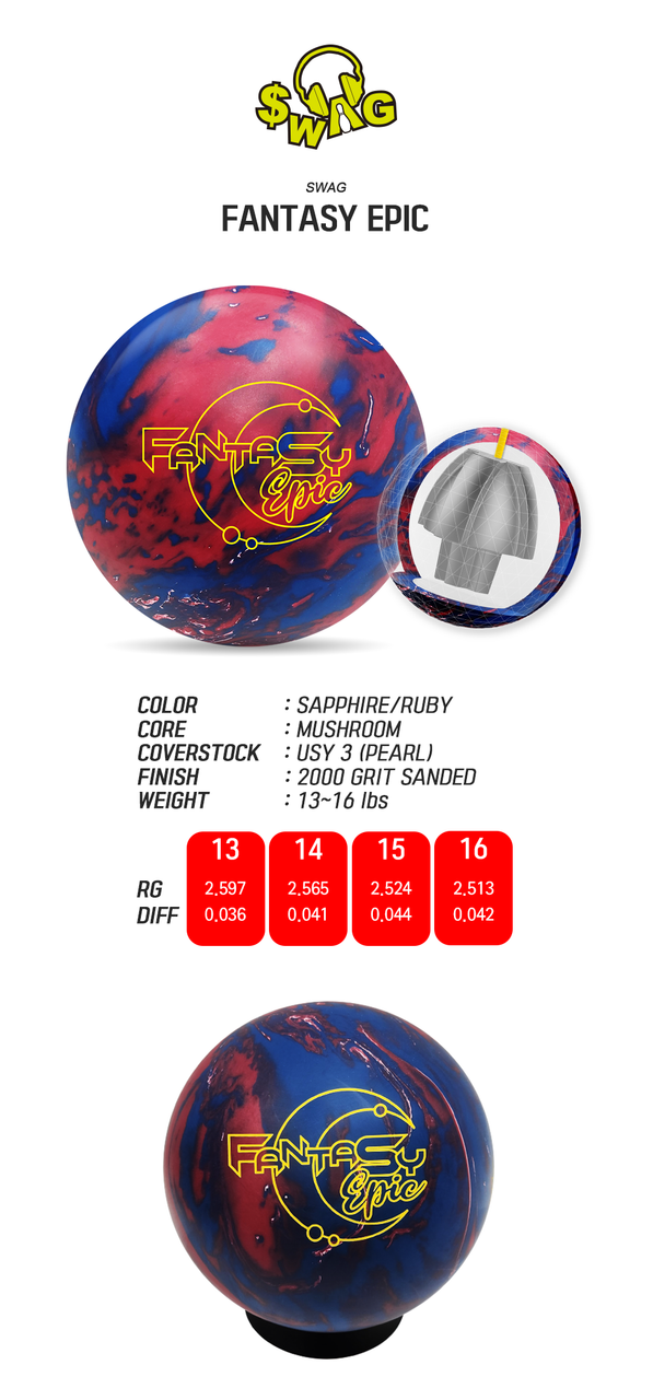Lord Field Swag Fantasy Epic Bowling Ball - 123Bowl