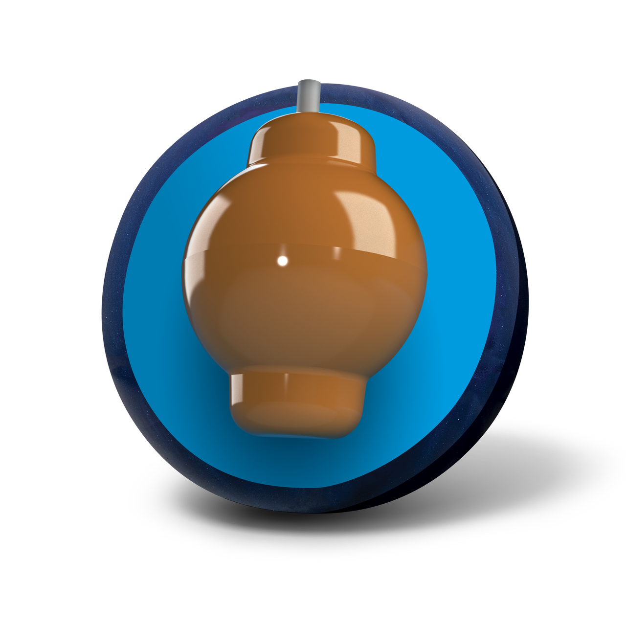 Track Tundra Blue Fire Bowling Ball - 123Bowl