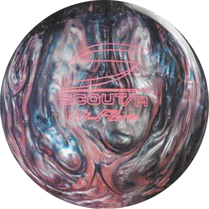 Columbia 300 Scout R Hi Flare Pink / Blue / White Bowling Ball - 123Bowl