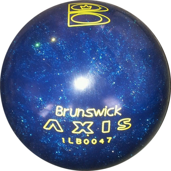 Brunswick Axis Blue Sparkle Bowling Ball - 123Bowl