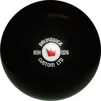 Brunswick Custom LTD Rubber Bowling Ball - 123Bowl