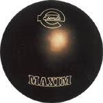 Ebonite Maxim Black Urethane Bowling Ball - 123Bowl
