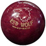 Ebonite Red Wolf Pearl Bowling Ball - 123Bowl