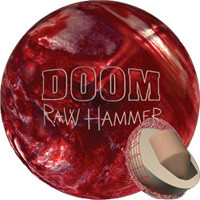 Hammer Raw Hammer Doom Bowling Ball - 123Bowl