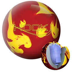 Hook - Red/Yellow Solid Polished - 123Bowl