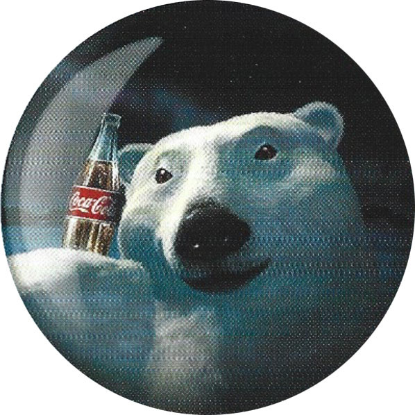 Brunswick Viz-A-Ball Coc-Cola Polar Bear Bowling Ball - 123Bowl
