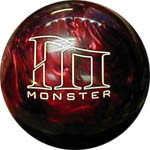 Brunswick Monster Black/Red Bowling Ball - 123Bowl